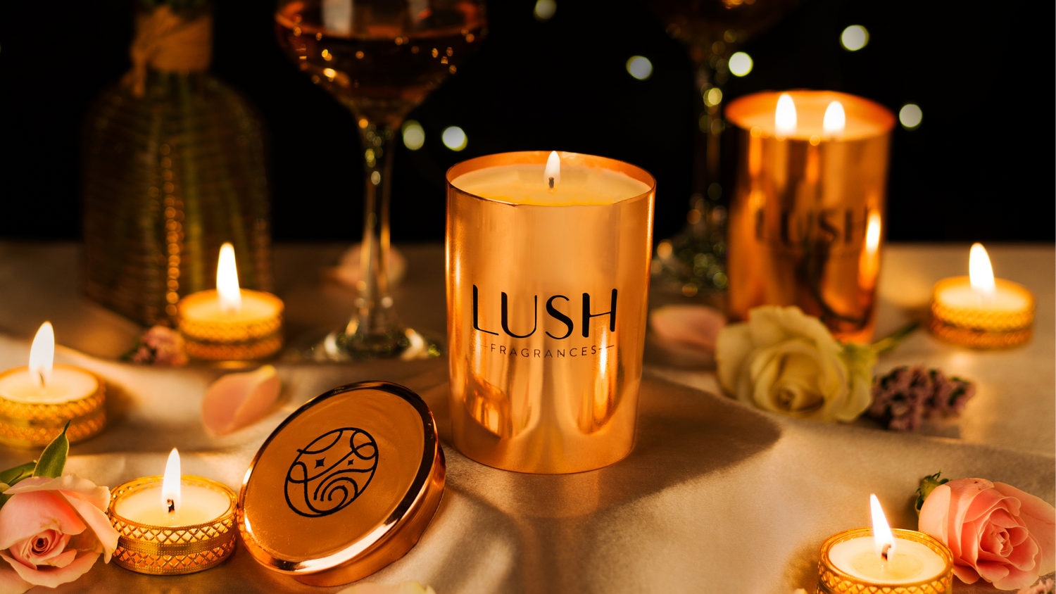 Premium Scented Candles for Every Mood | Lush Fragrances